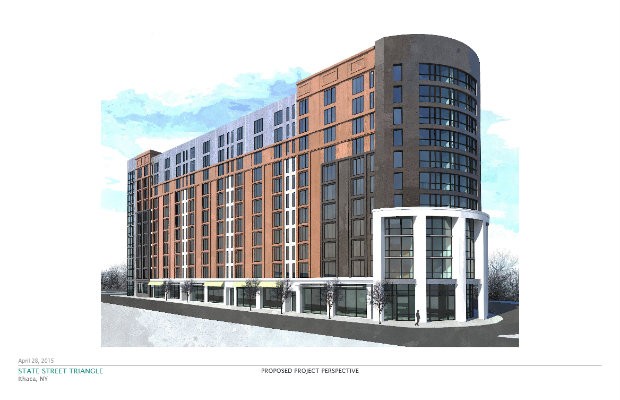 Public gets first look at 11-story building proposal for downtown ...